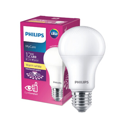 หลอดไฟ LED 12 วัตต์ Warm White PHILIPS รุ่น LEDBULB 12W | OfficeMate