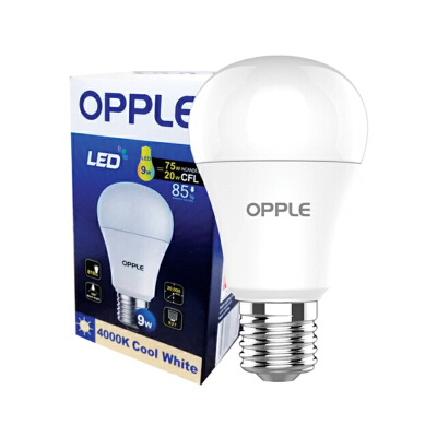 หลอดไฟ LED 9 วัตต์ Cool White OPPLE รุ่น Ecomax A60 E27 | OfficeMate