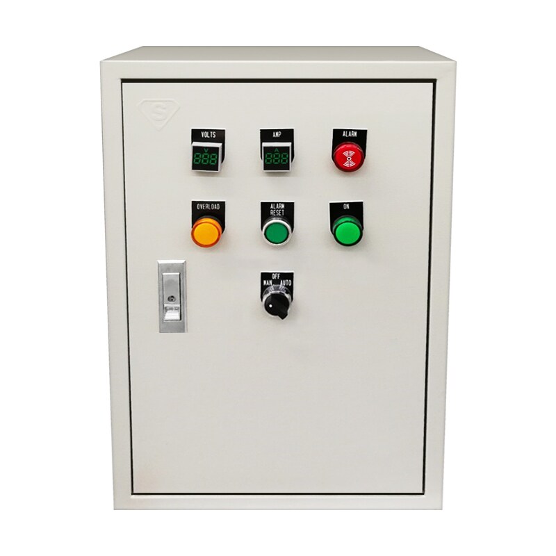 Electric Motor Control Cabinet 1 SUPER HP WP-100HP Power 1 HP Grey ...