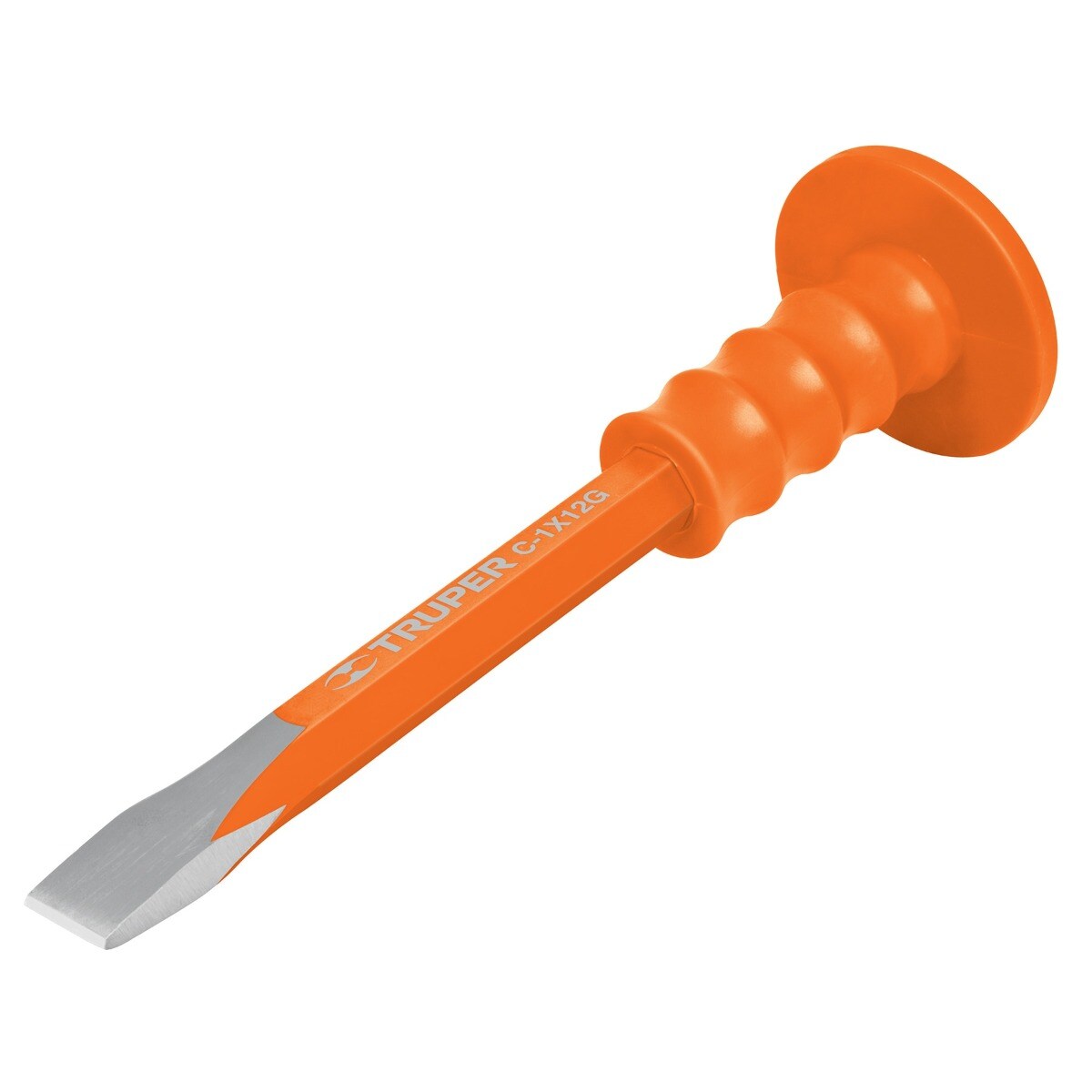 TRUPER 12181 Steel makes flat Rubber coated handle 1 inch long and 12 ...