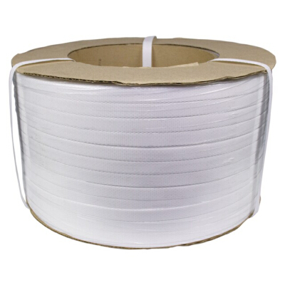 PP band มิซูมิ 15mm X 1000m สีขาว GPPB-H-15-0.8-1000-WH | OfficeMate