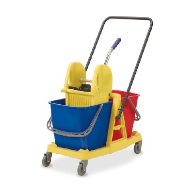 OCTOPUS Double Buckets Mop Wringer MW2-52P 60 litre. | OfficeMate