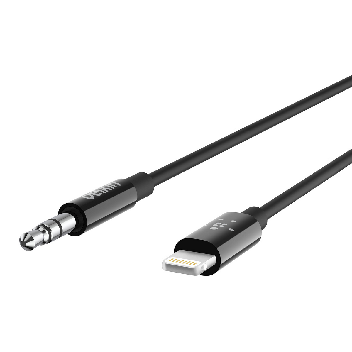 สาย Lightning to Aux ( 0.9 เมตร, สี Black) รุ่น AV10172 | OfficeMate