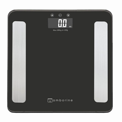เครื่องชั่งน้ำหนักและวัดไขมัน (สีดำ) รุ่น BA007 | OfficeMate