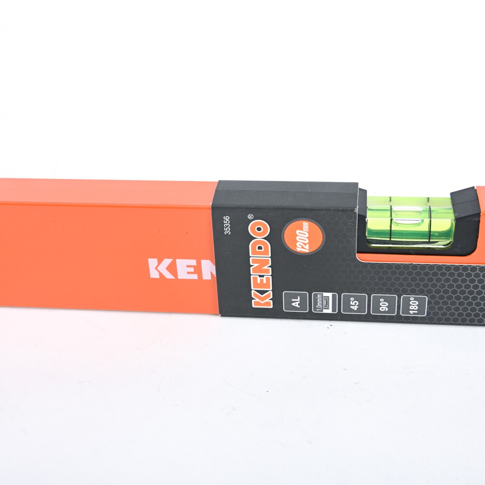 KENDO 35356 Water level box (Aluminum) 1200mm. (48 inch) | OfficeMate