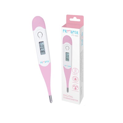 THERMOMETER PROSPER : PT-100 PINK | OfficeMate