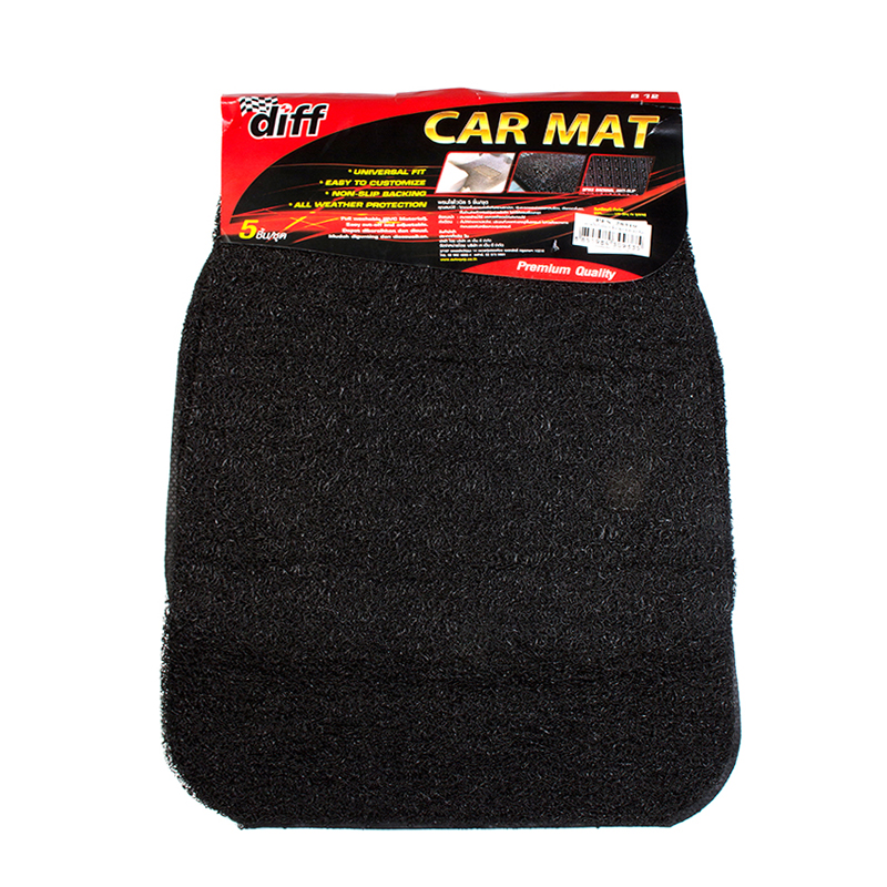 พรมดักฝุ่น DIFF (ชุด 5 ชิ้น) คละสี | OfficeMate