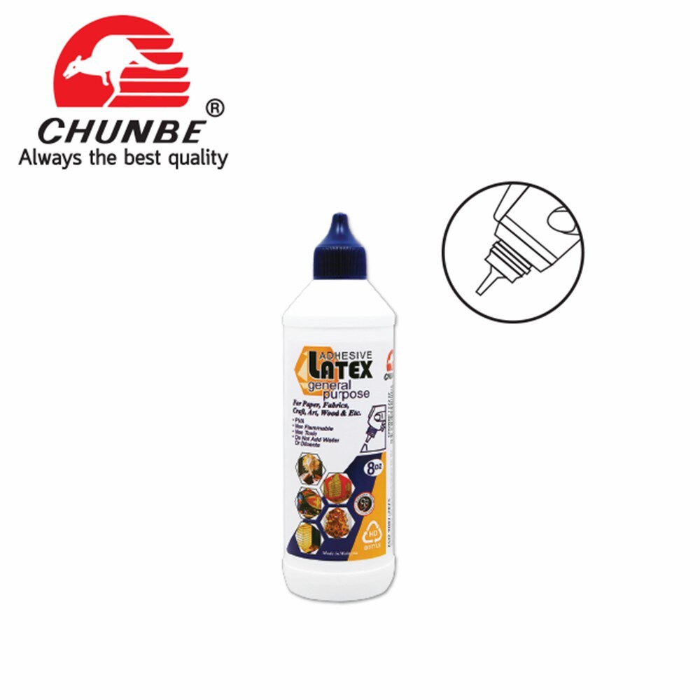 กาวลาเท็กซ์ 230ML CHUNBE | OfficeMate