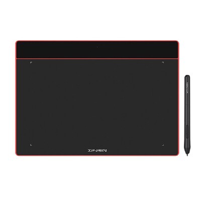 XP-Pen Deco Fun L (สีแดง) เมาส์ปากกา 10 x 6.2 นิ้ว แรงก | OfficeMate