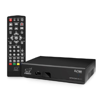 Family Set Top Box กล่องดิจิตอลทีวี Wisdom DR-111 | OfficeMate