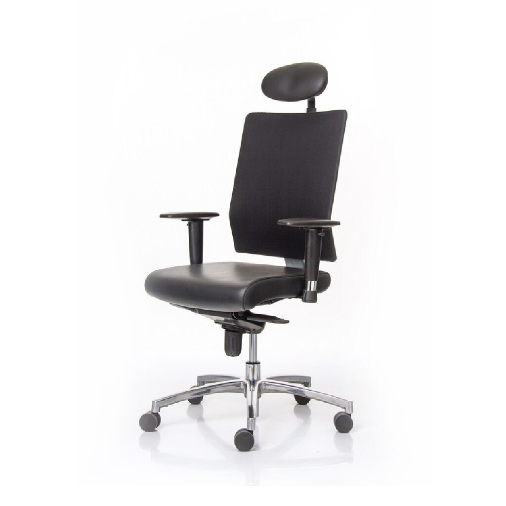 เก้าอี้สำนักงาน Modernform รุ่น PI พนักพิงสูง สีดำ นั่งสบายด้วยระบบโยก ...