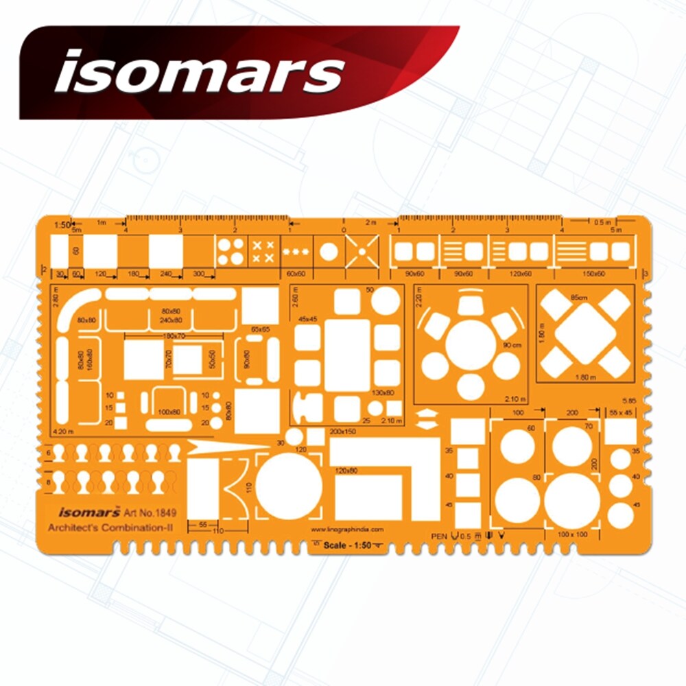 แผ่นเพลท ARCHITECT ISOMARS | OfficeMate