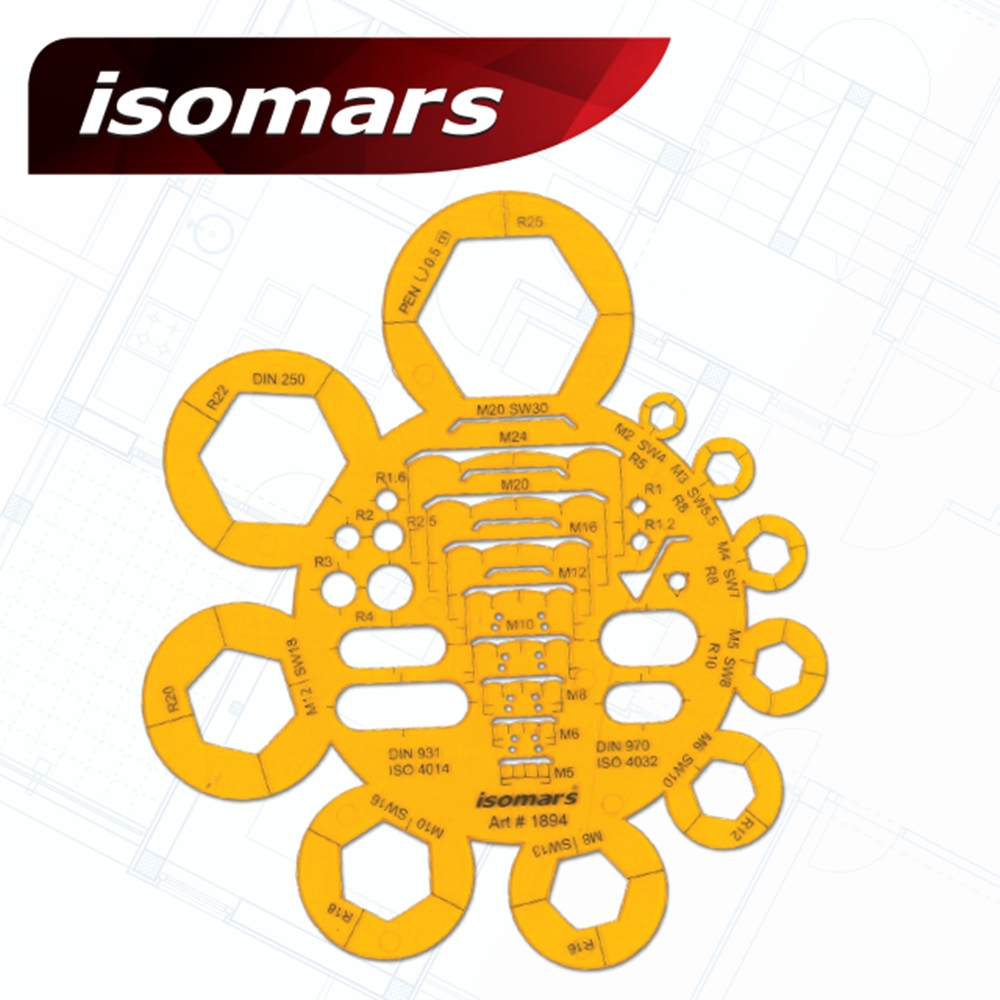 แผ่นเพลท BOLT ISOMARS | OfficeMate