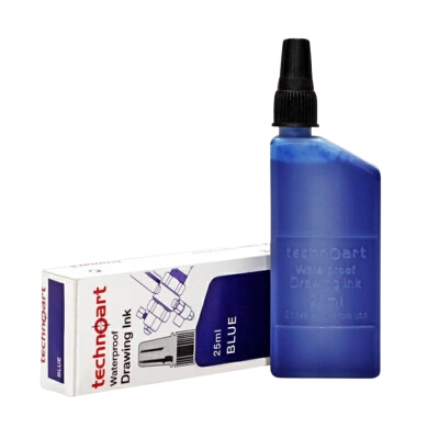 Water Proof Drawing Ink Blue | OfficeMate