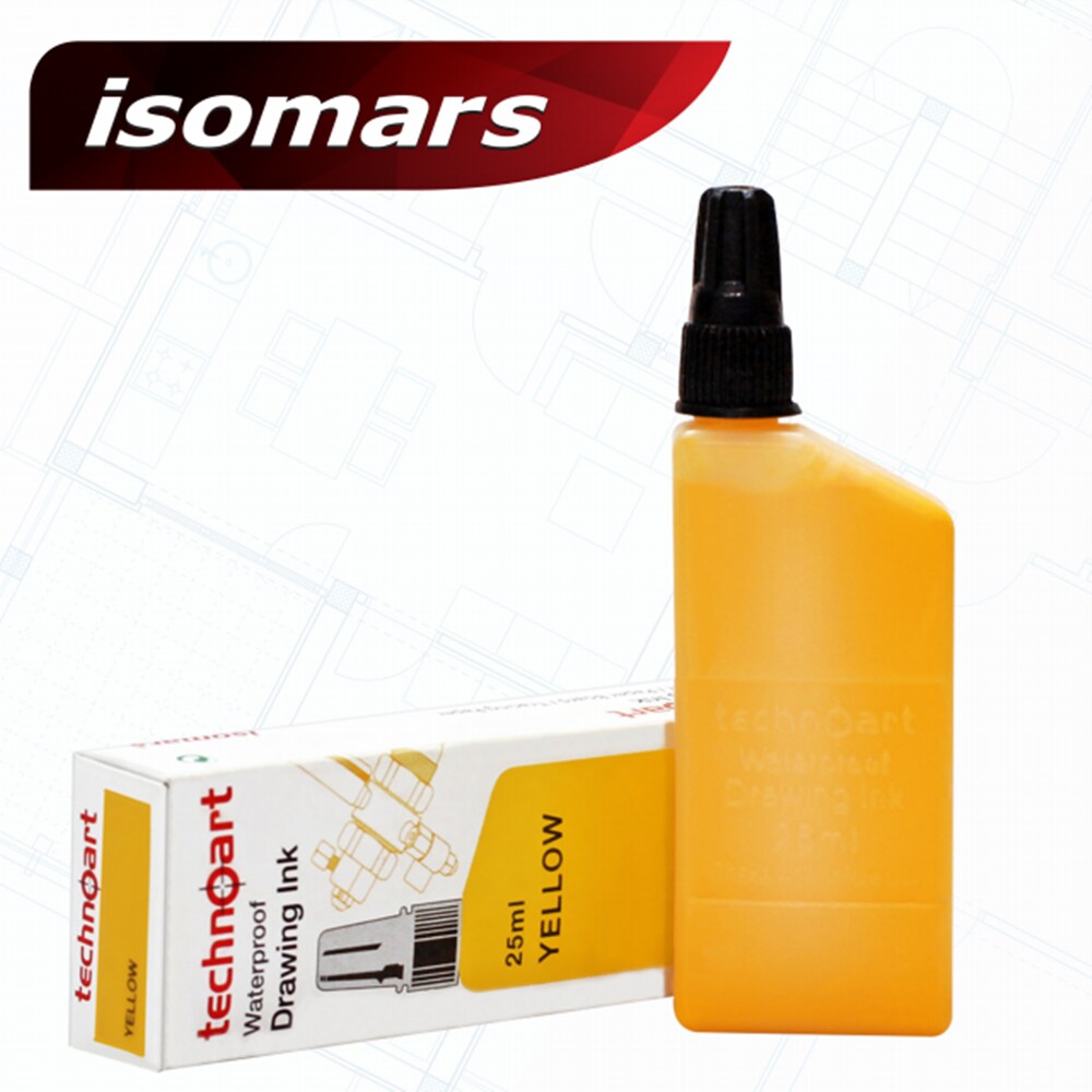 Water Proof Drawing ink Yellow | OfficeMate