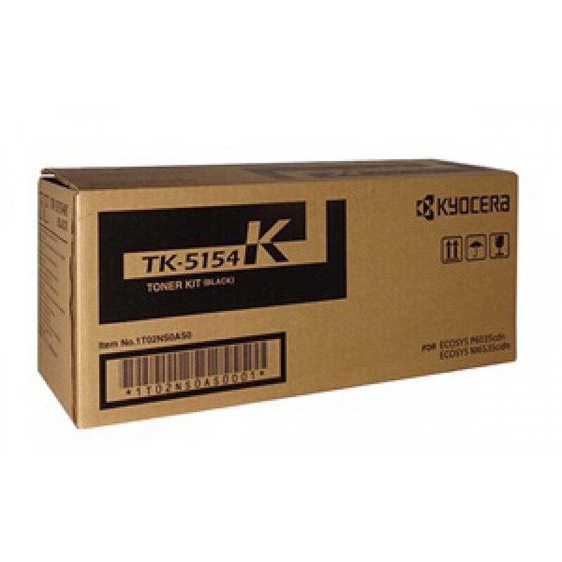 KYOCERA ตลับหมึกเลเซอร์ รุ่น TK-5154K สำหรับ P6035cdn / M6035cidn ...