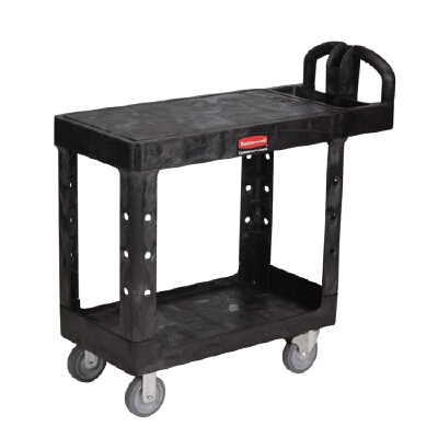 Rubber Maid Heavy-Duty Utility Carts FG450500BLA | OfficeMate