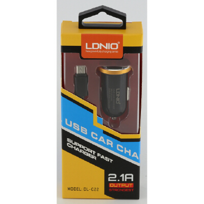 หัวชาร์จในรถยนต์ LDNIO DL-C22(M) | OfficeMate