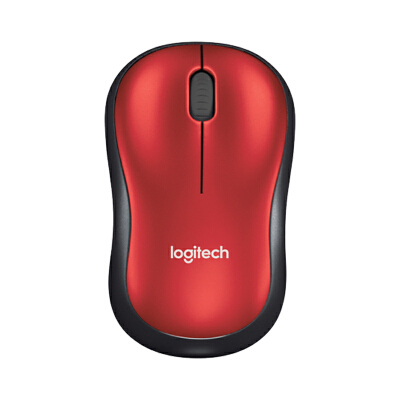 Wireless Mouse Logitech M185 RED | OfficeMate