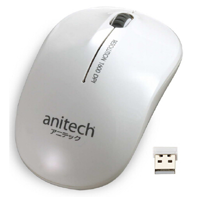Wireless Mouse แอนนิเทค W213-WH | OfficeMate