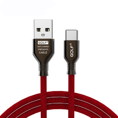 สายชาร์จ USB Type-C GOLF GC-62T | OfficeMate