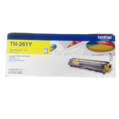BROTHER ตลับหมึก Toner Cartridge รุ่น TN-261Y สีเหลือง | OfficeMate