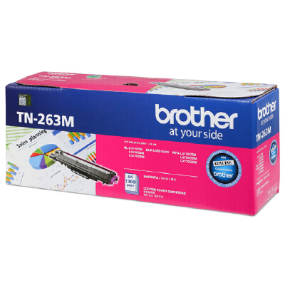 BROTHER หมึกพิมพ์ Ink Toner รุ่น TN-263M สีชมพู Magenta | OfficeMate
