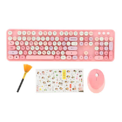 Wireless Mouse + Keyboard MOFii Sweet Mixed Pink (TH/EN) | OfficeMate