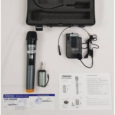 ไมโครโฟนไร้สาย SHERMAN MIC-150 PLUS | OfficeMate