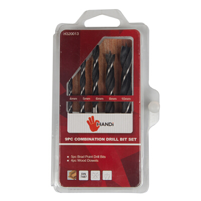 ดอกสว่านเจาะไม้ HANDI รุ่น H320013 (ชุด 9 ชิ้น) | OfficeMate
