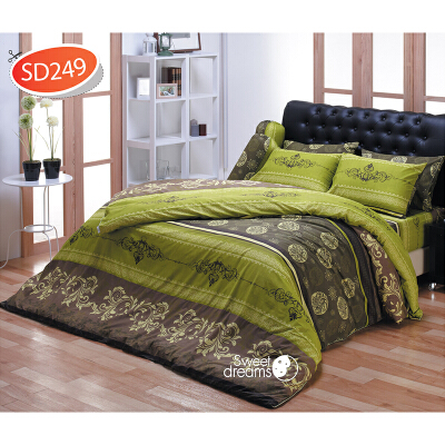 ผ้านวม SWEET DREAM รุ่น TC 320T ลาย ขนาด 90 x 100 นิ้ว สีเขียว | OfficeMate