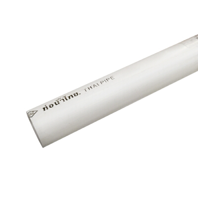 uPVC Pipe THAI PIPE Class 13.5 Size 4 M. x 1/2 Inch White | OfficeMate