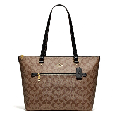 กระเป๋า COACH F79609 GALLERY TOTE IN SIGNATURE CANVAS (IMCBI) | OfficeMate