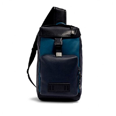 กระเป๋าคาดอก COACH 1949 RANGER PACK WITH SIGNATURE CANVAS PIECED ...