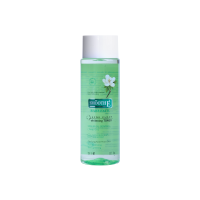 Smooth E Acne Clear Whitening Toner 150 ml. โทนเนอร์ 4in1 เหมาะสำหรับ ...