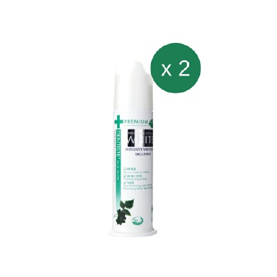 Premium White Toothpaste Pump 120g. ยาสีฟันสูตรฟันขาว แบบขวดปั๊ม (Pack ...