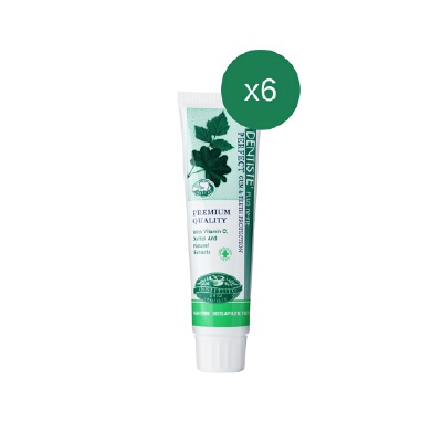 Original Toothpaste Tube 90g. ยาสีฟันลมหายใจหอมสดชื่น (Pack 6) Dentiste ...