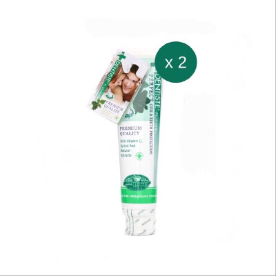 Original Toothpaste Tube 160g. ยาสีฟันลมหายใจหอมสดชื่น (Pack 2 ...
