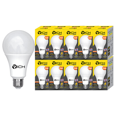 หลอดไฟ LED BULB ECO LIFE RICH สีวอร์มไวท์ 15W 25 x 30 x 6 cm. Page ...