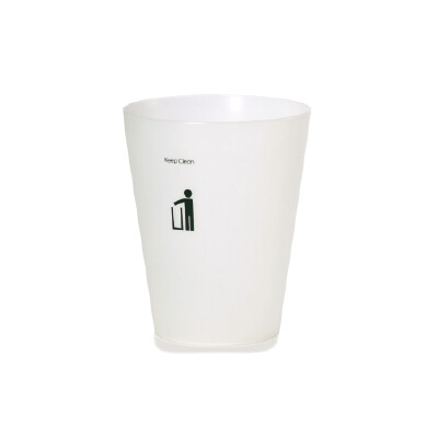 DKW Round Waste Bin Set 4.5 Liters Model HH-202P-3 – White Translucent ...