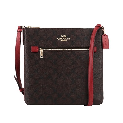 กระเป๋าสะพายข้าง Coach C1554 Rowan File Bag In Signature Canvas สี ...