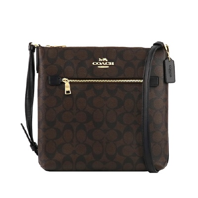 กระเป๋าสะพายข้าง Coach C1554 Rowan File Bag In Signature Canvas สี ...