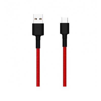 Type-C Cable Red เสียวหมี่ Braided สีแดง | OfficeMate