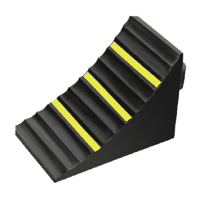 Trafficthai Small tire block 15x25x18.5 Cm. with 3 reflective strip ...