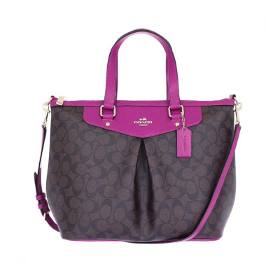 กระเป๋าถือ COACH แท้ ทรงถัง รุ่นใหม่ ใบใหญ่ ไซส์หายาก สายหนังแท้ สีสวย ...