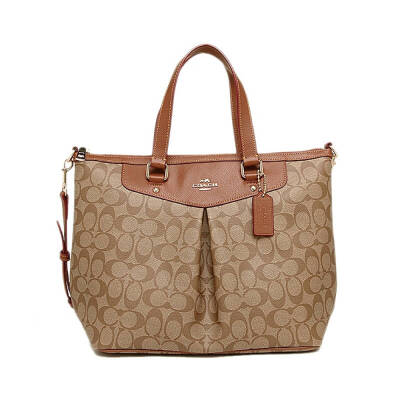 กระเป๋าถือ COACH แท้ ทรงถัง รุ่นใหม่ ใบใหญ่ ไซส์หายาก สายหนังแท้ สีสวย ...