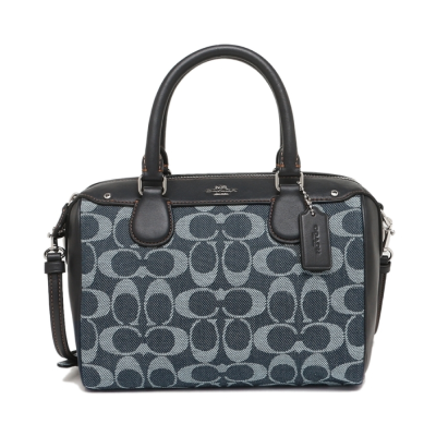 กระเป๋าถือ COACH แท้ ทรงหมอน ผ้ายีนส์เดนิม ลาย Signature รุ่นหายาก มี ...