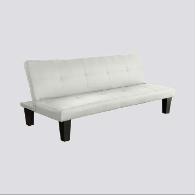 HomeHuk PVC Sofa Bed 3S Eco Beige | OfficeMate