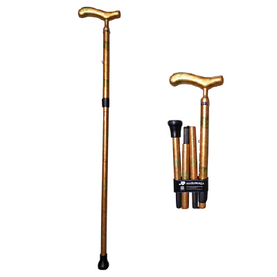 Matsunaga Carbon Cane (Foldable) Gold | OfficeMate