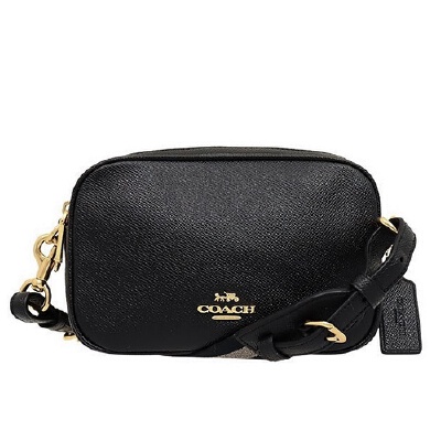 กระเป๋าสะพายข้าง 2 ซิป Coach C1302 Jes Crossbody 20 In Crossgrain ...